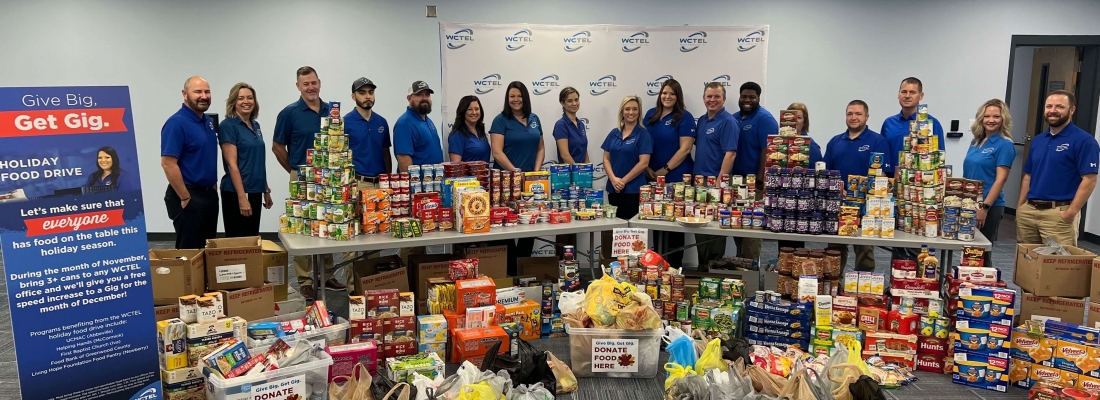 WCTEL’s Food Drive Generates Two Tons Of Food Donations – WKDK AM 1240 ...